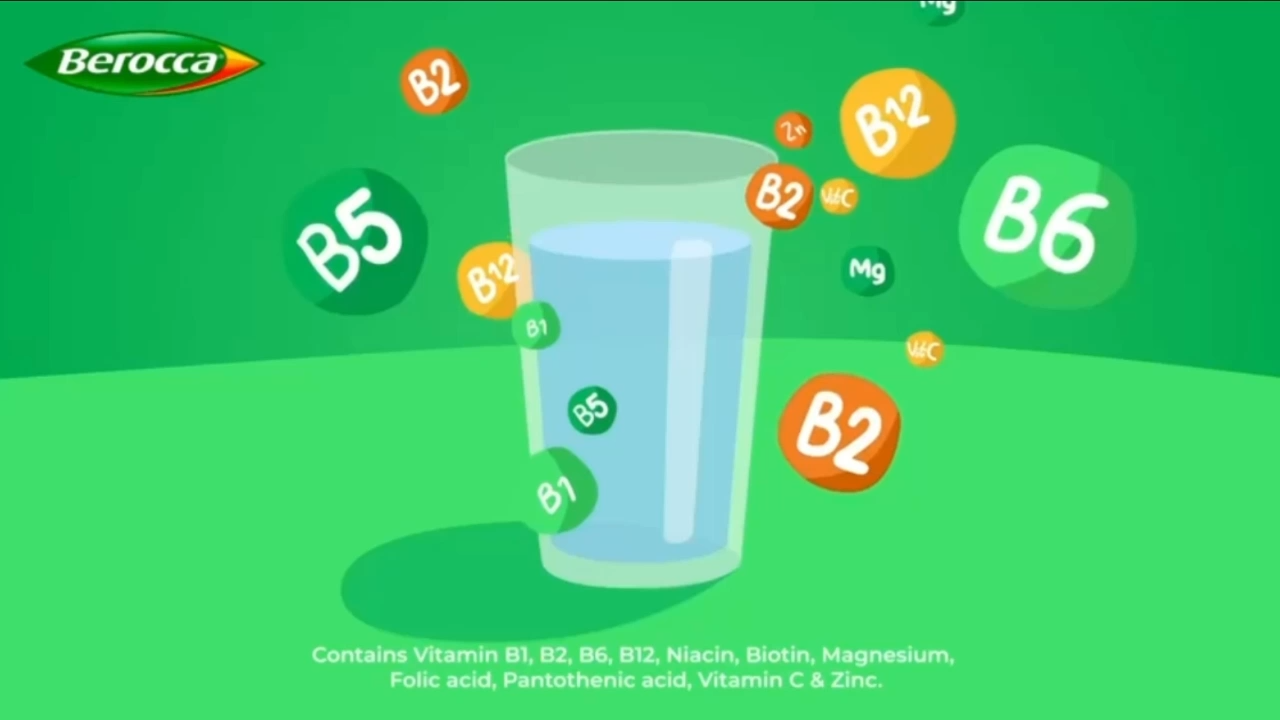 BAYER Berocca Energy / Immune Triple Action Multivitamin & Minerals ...