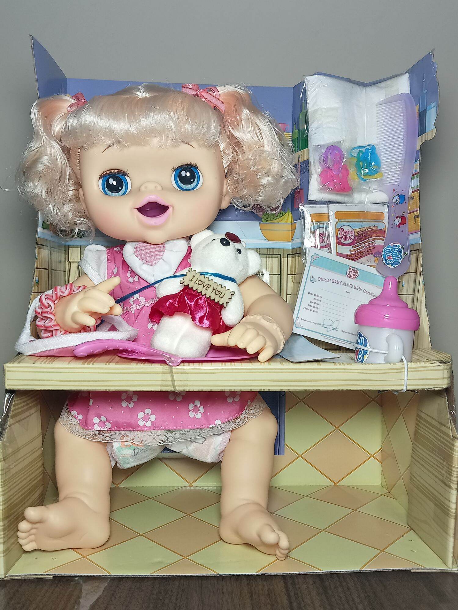 Baby Alive Talking doll, Feed, Change Diaper | Lazada PH