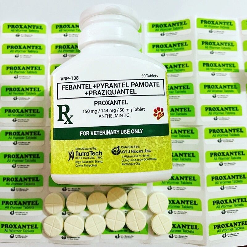 Proxantel Dog/Cat Dewormer 1 tablet | Lazada PH