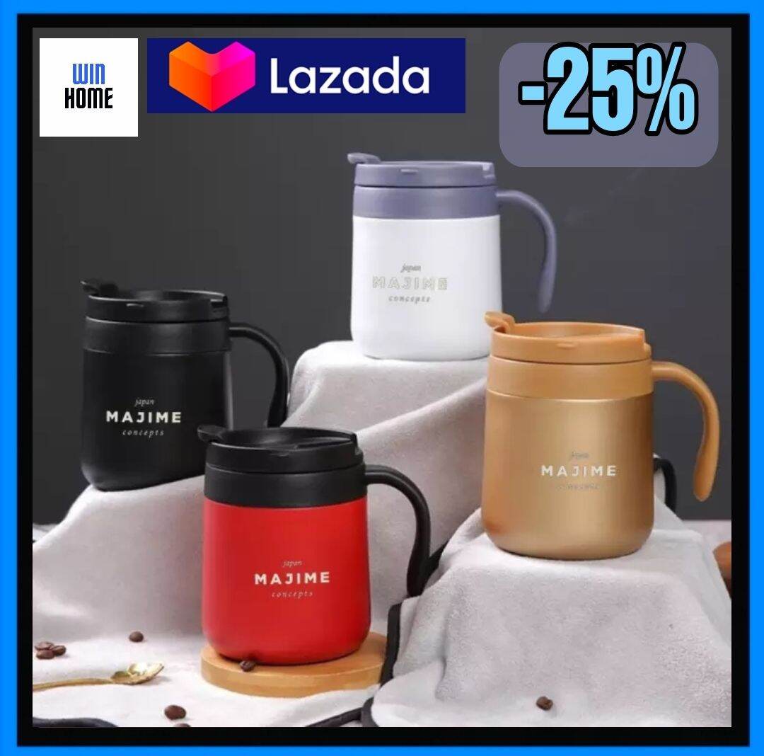 Vacuum Thermos Cup Stainless Steel Double Layer Mini Tea Coffee Cup ...