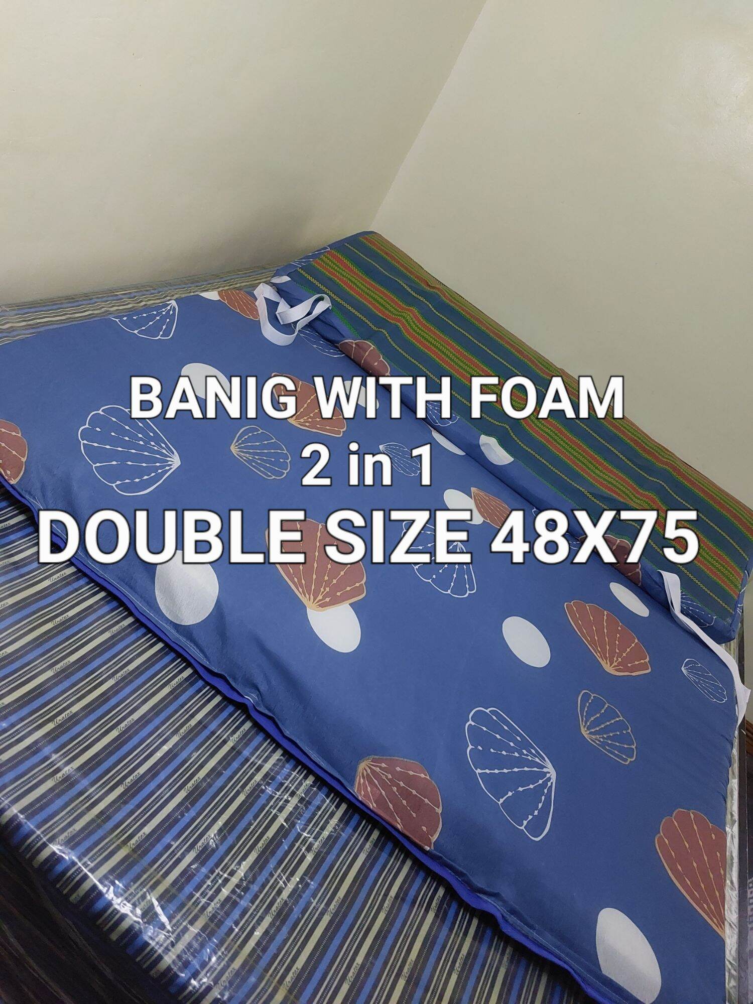 Banig with Foam Double 48x75 / Quality & Affordable | Lazada PH