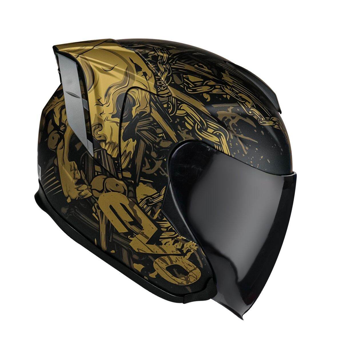 EVO RX-5 Bonehead Half Face Dual Visor with Free Clear Lens | Lazada PH