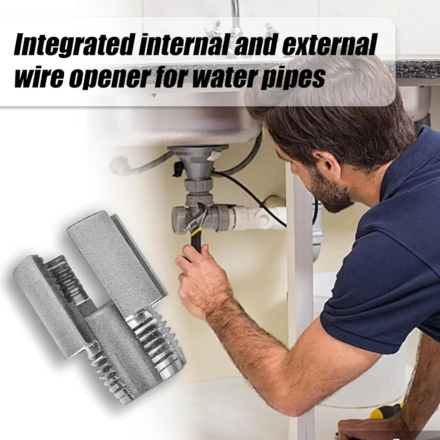 Pipe Thread Cutting Tool Integrated Internal External Pipe Threading
