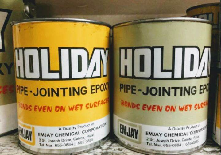 PIPE-JOINTING EPOXY ADHESIVE HOLIDAY 1/8L, 1/4L, 1/2L, 1L PANDIKIT SA ...