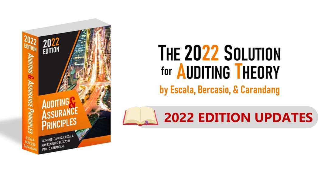 AUTHENTIC Auditing&Assurance Principles 2022 Edition by Escala ...