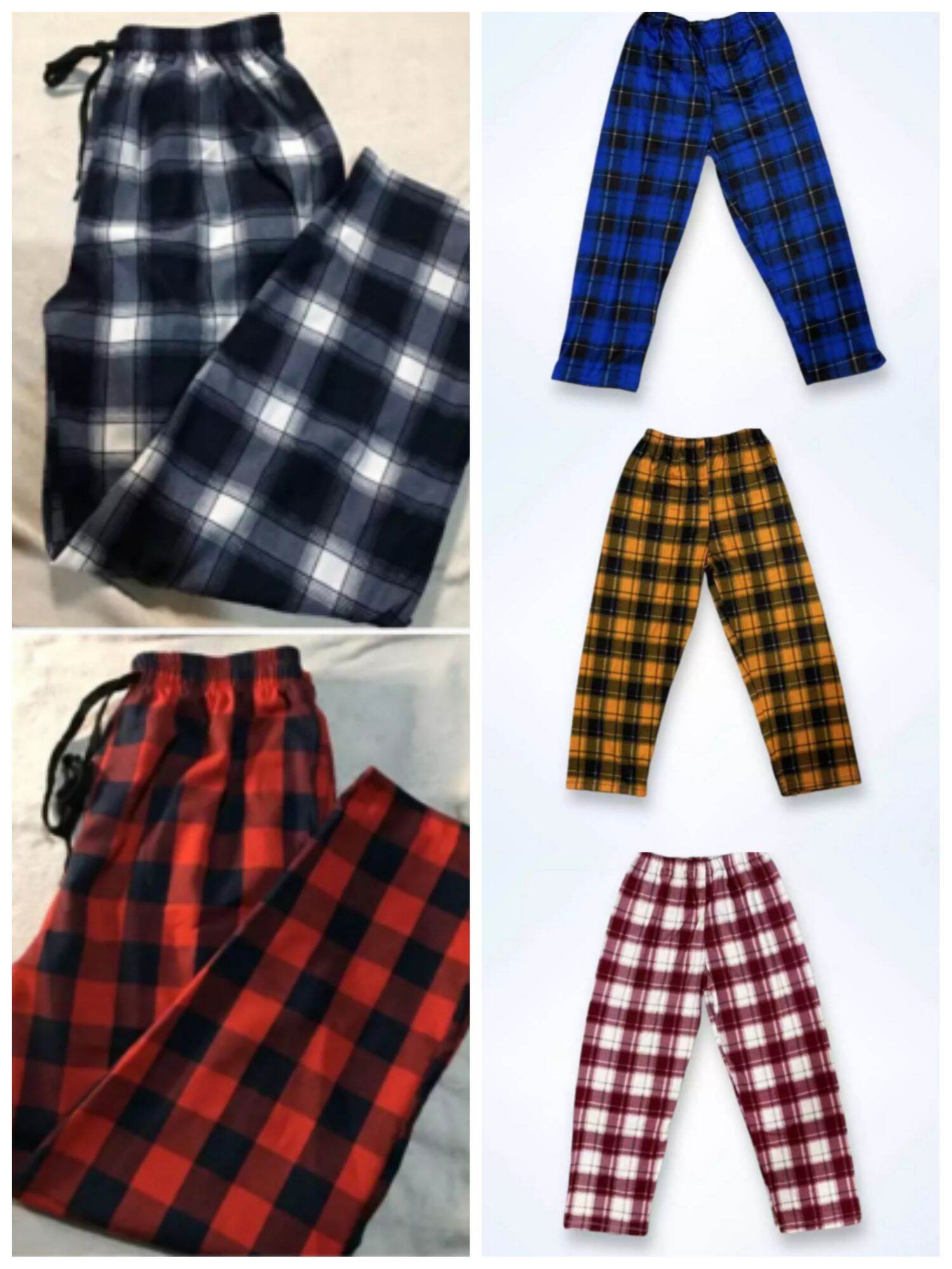 New Franella Checkered Pants Unisex | Lazada PH