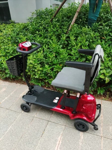 wxwise mobility scooter 4 wheels pwd senior portable scooter aluminum ...