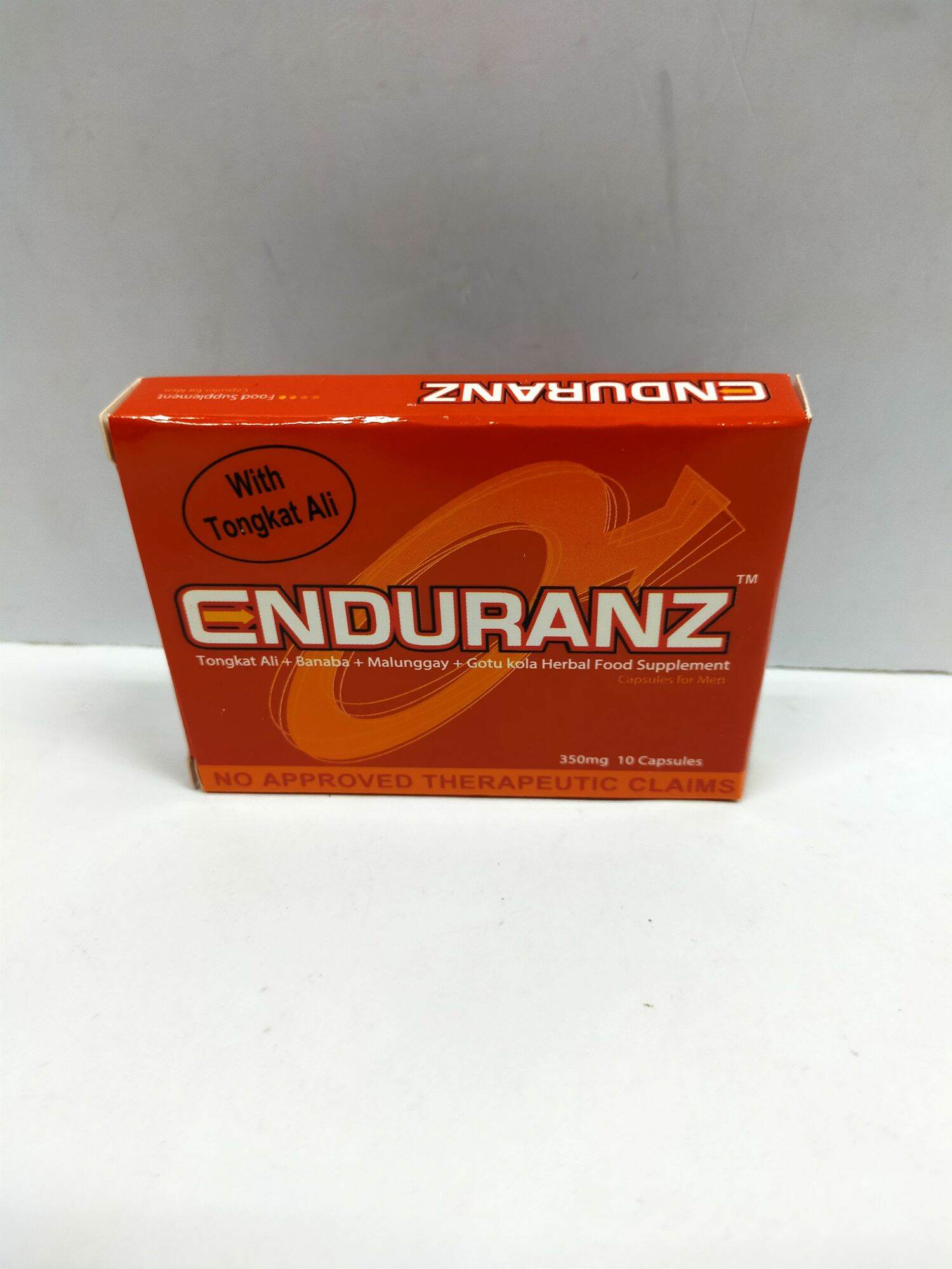 Enduranz Boxes 350mg 30 Capsules) Ampalaya Plus Bitter, 02/21/2024