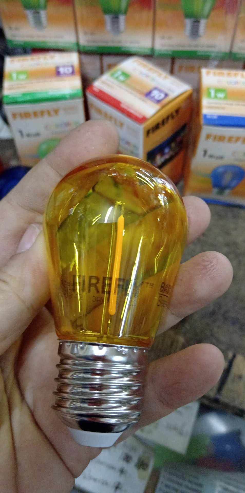 Firefly Basic Led Filament Bulb 1watts (red , blue , green , yellow ...