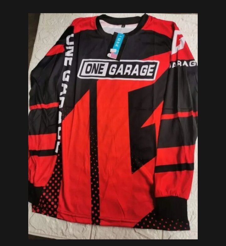 one garage long sleeve rider jersey trending 1g pang motor | Lazada PH