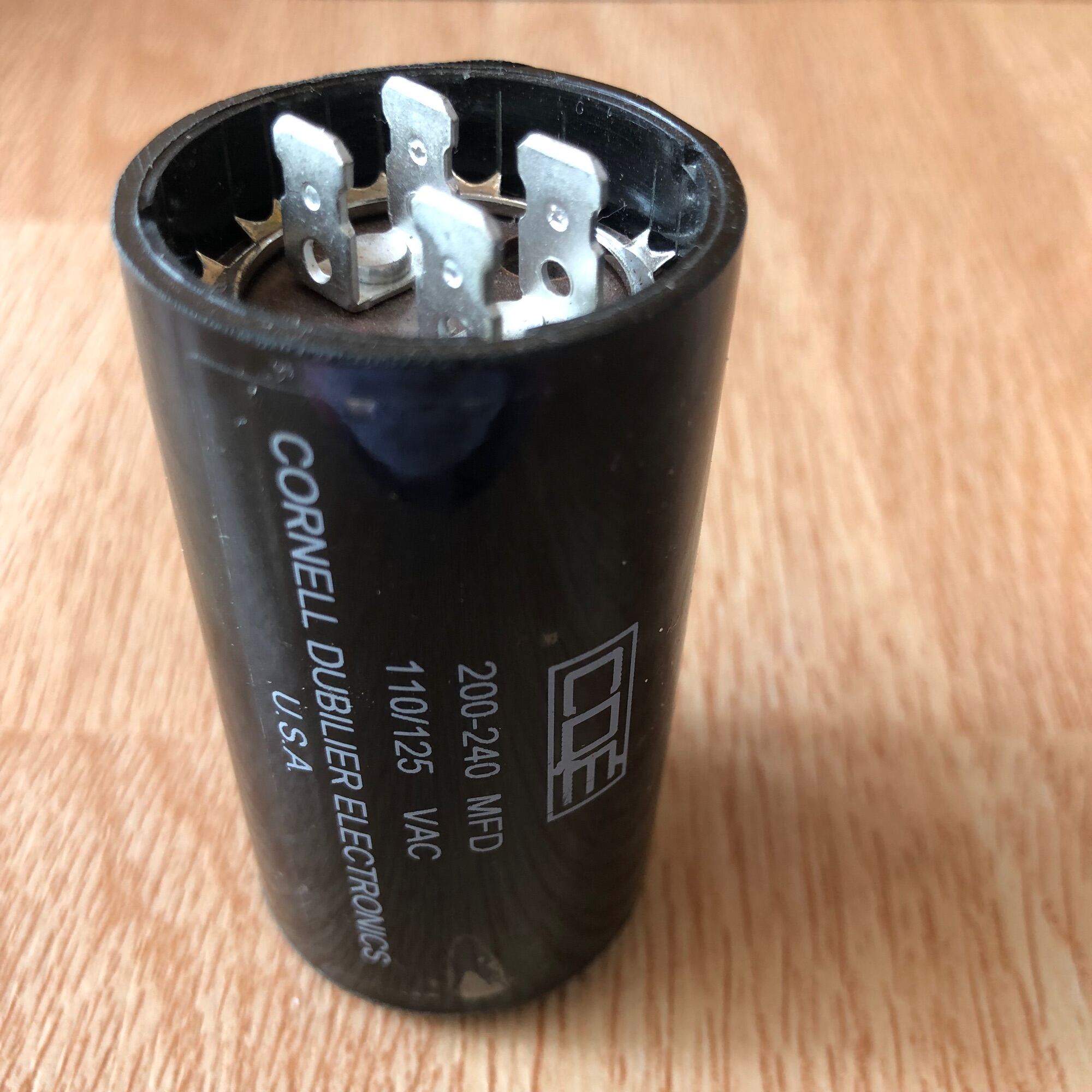 200-240 MFD 110-125VAC CDE MOTOR STARTING CAPACITOR | Lazada PH