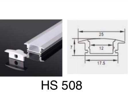 aluminum linear led profile (50cm-100cm) | Lazada PH