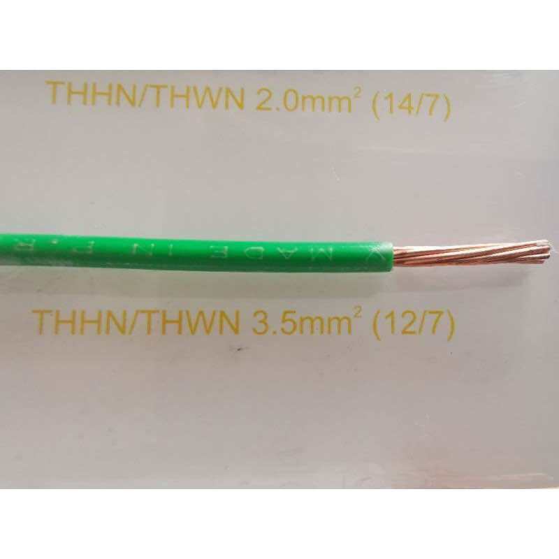 Boston THHN THWN Stranded Wire (per meter) 14/7 12/7 10/7 8/7 2.0mm 3 ... Boston THHN THWN Stranded Wire (per meter) 14/7 12/7 10/7 8/7 2.0mm 3 ...
