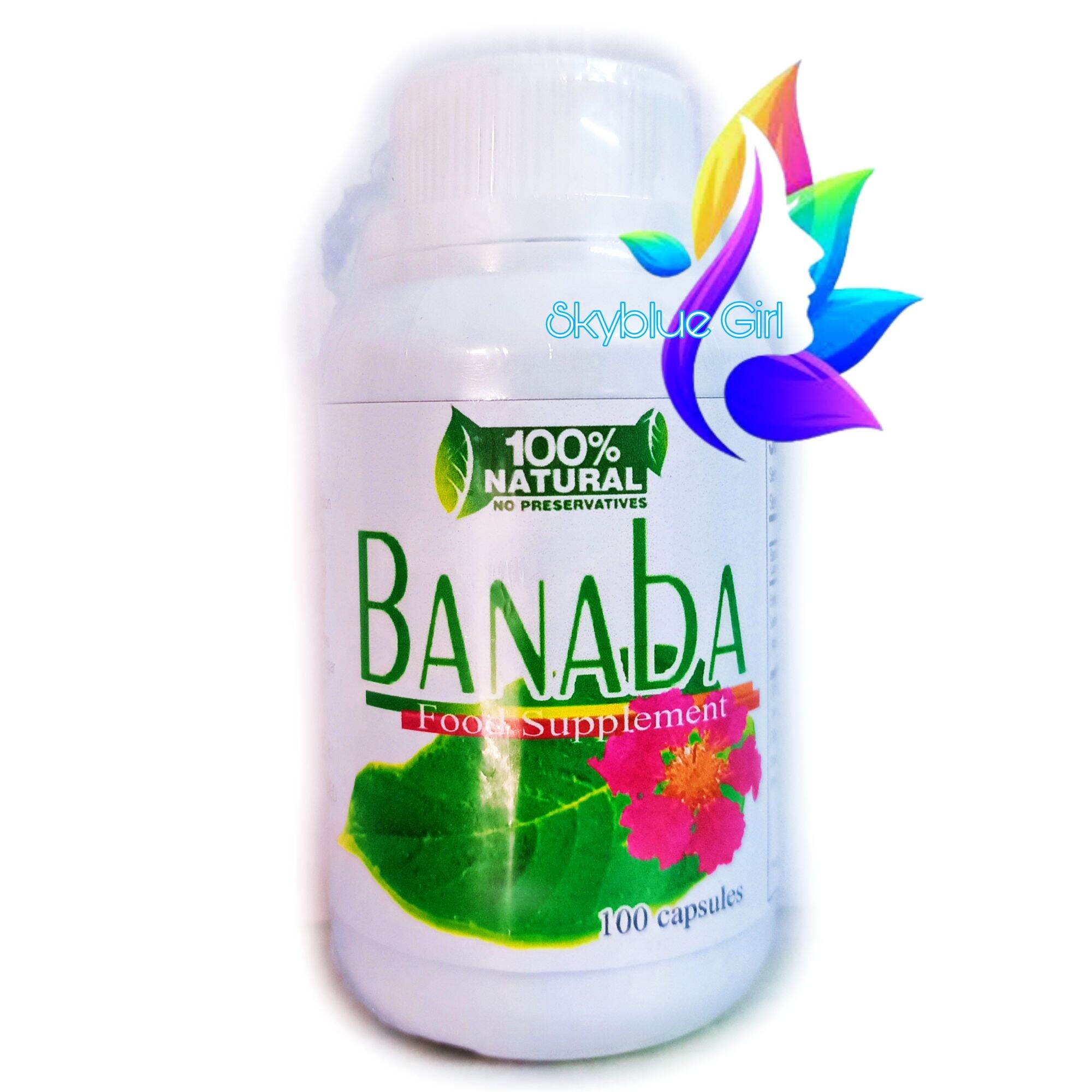 Banaba Capsule Natural Herb 100 Capsules 500mg | Lazada PH