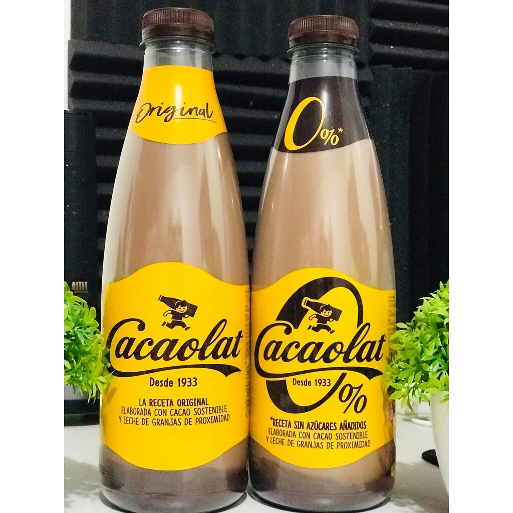 Cacaolat Original | 0% Sugar | Sugar Free Milkshake Chocolate Drink 1L ...
