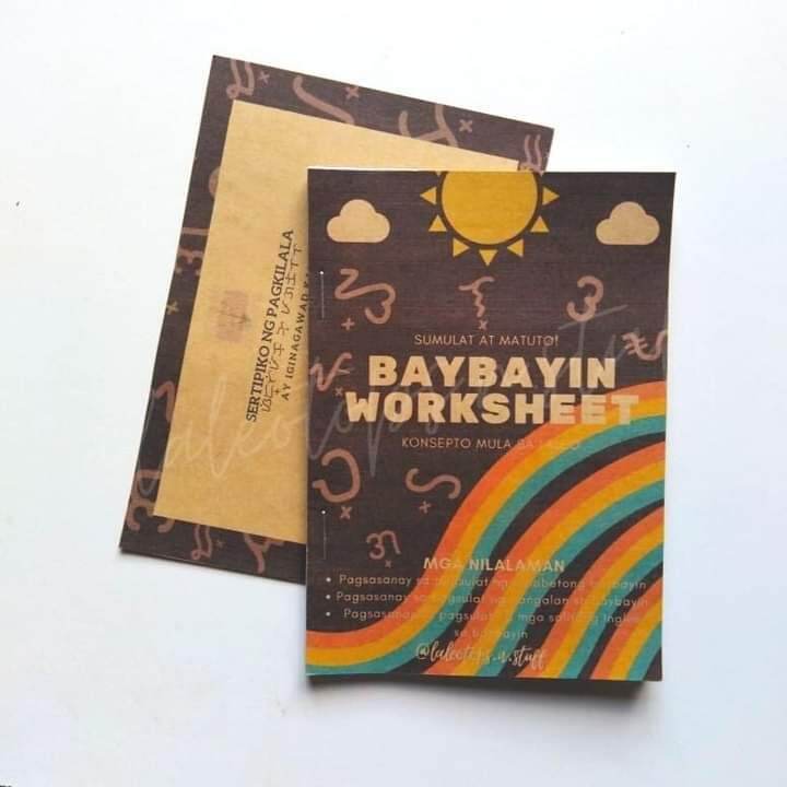 LALEO Baybayin Worksheet (Booklet Style) | Lazada PH