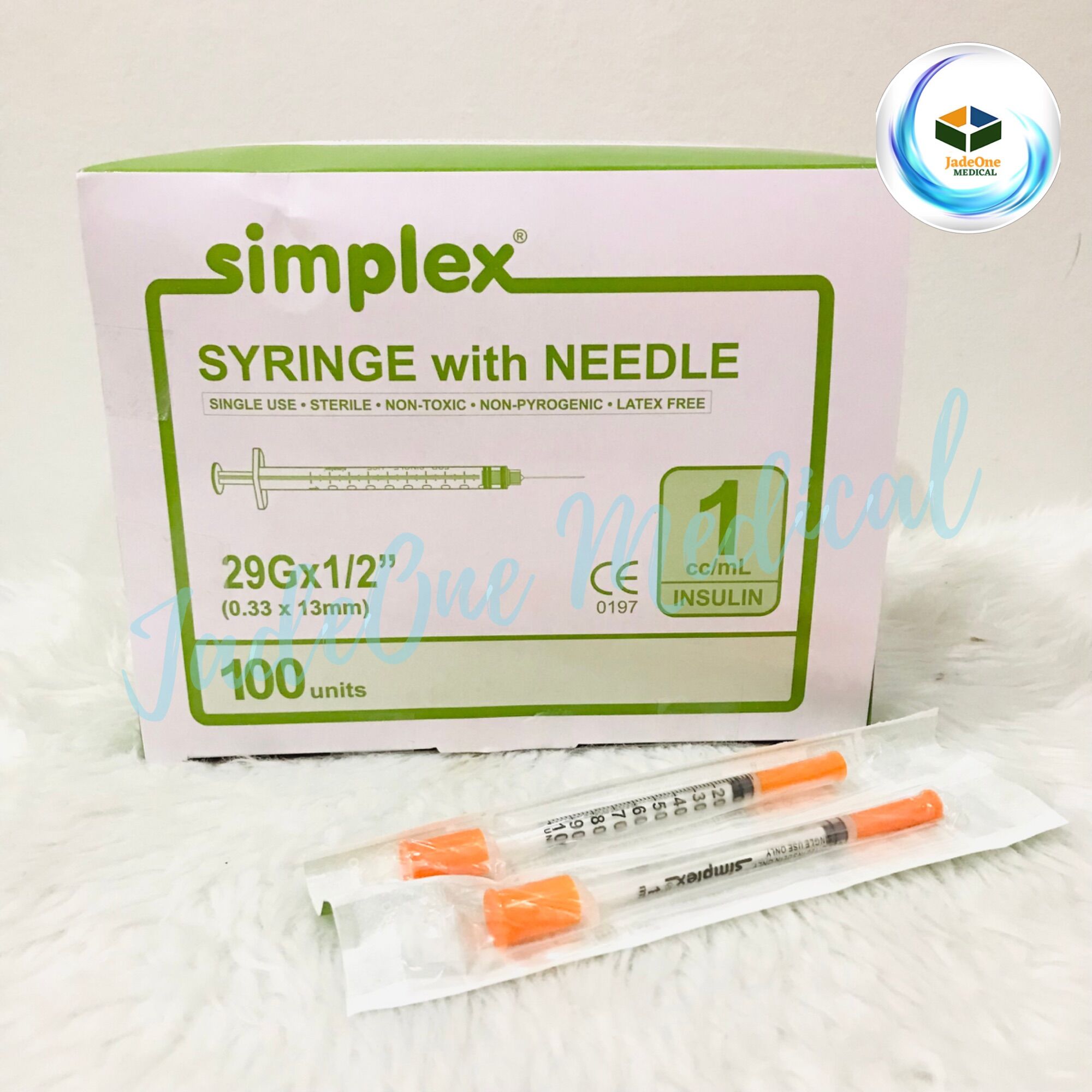 SIMPLEX INSULIN SYRINGE 1CC | Lazada PH