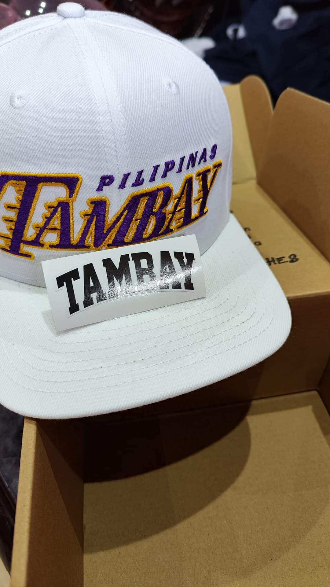 TAMBAY CAP V8 UBE WITH SIGNED BY PIO BALBUENA | Lazada PH