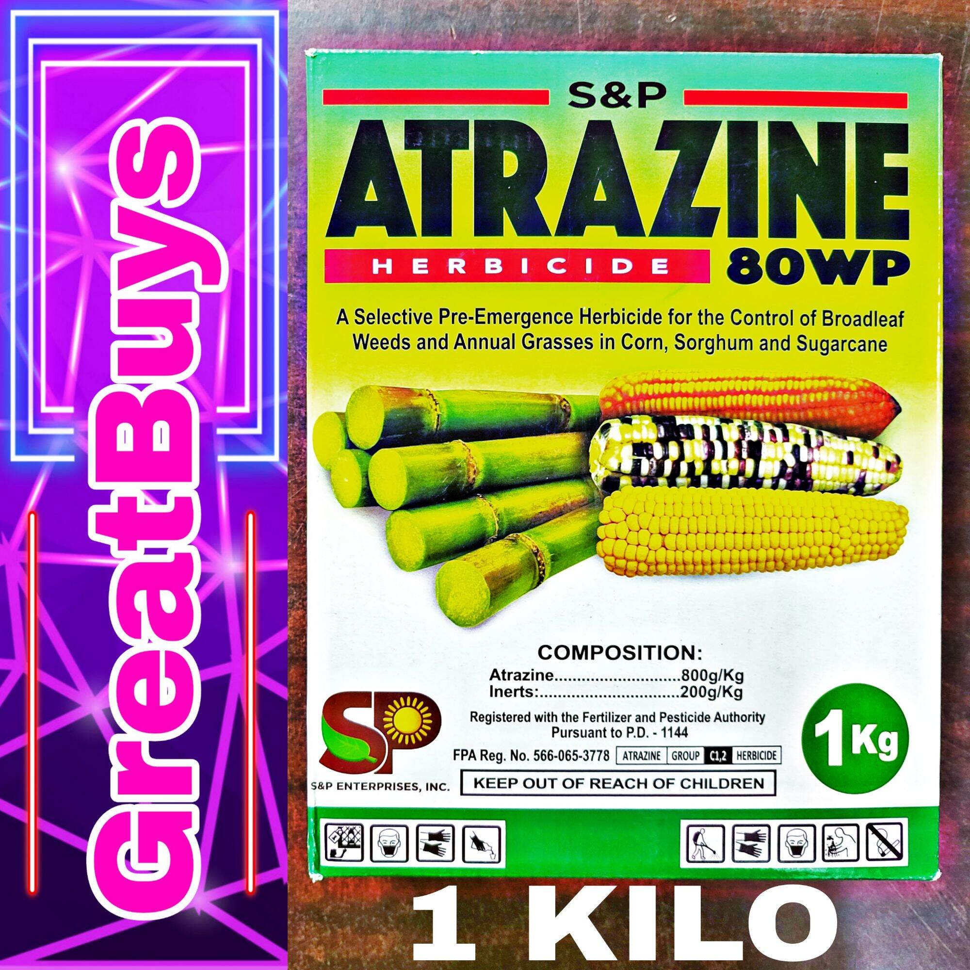 ATRAZINE 80WP HERBICIDE (1 KILO) S&P | Lazada PH