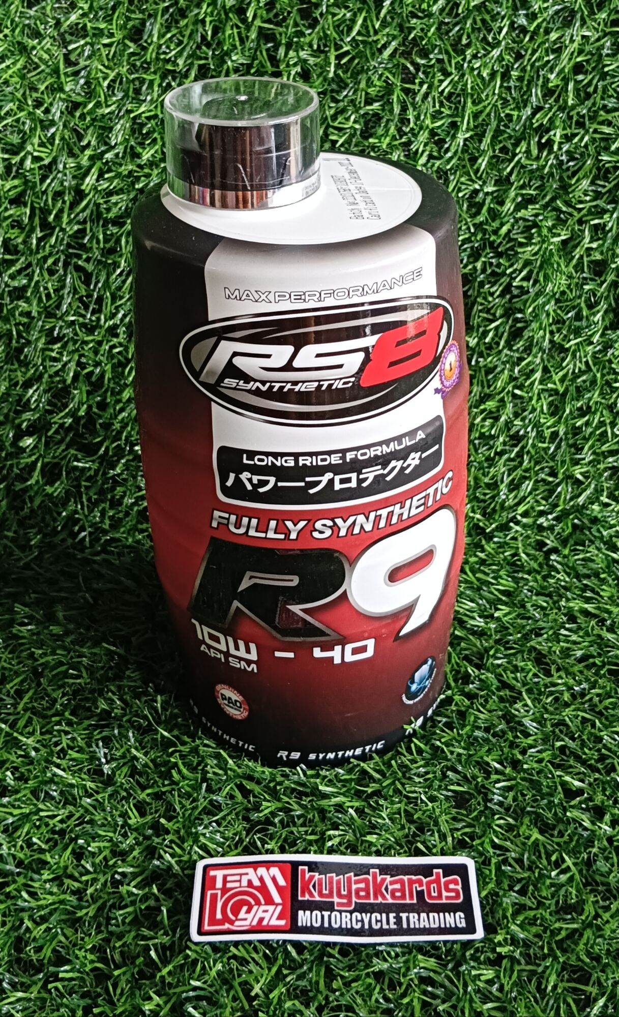 RS8 FULLY SYNTHETIC R9 10W-40 API SM ENGINE OIL FOR ALL CLUTCH TYPE/4 ...