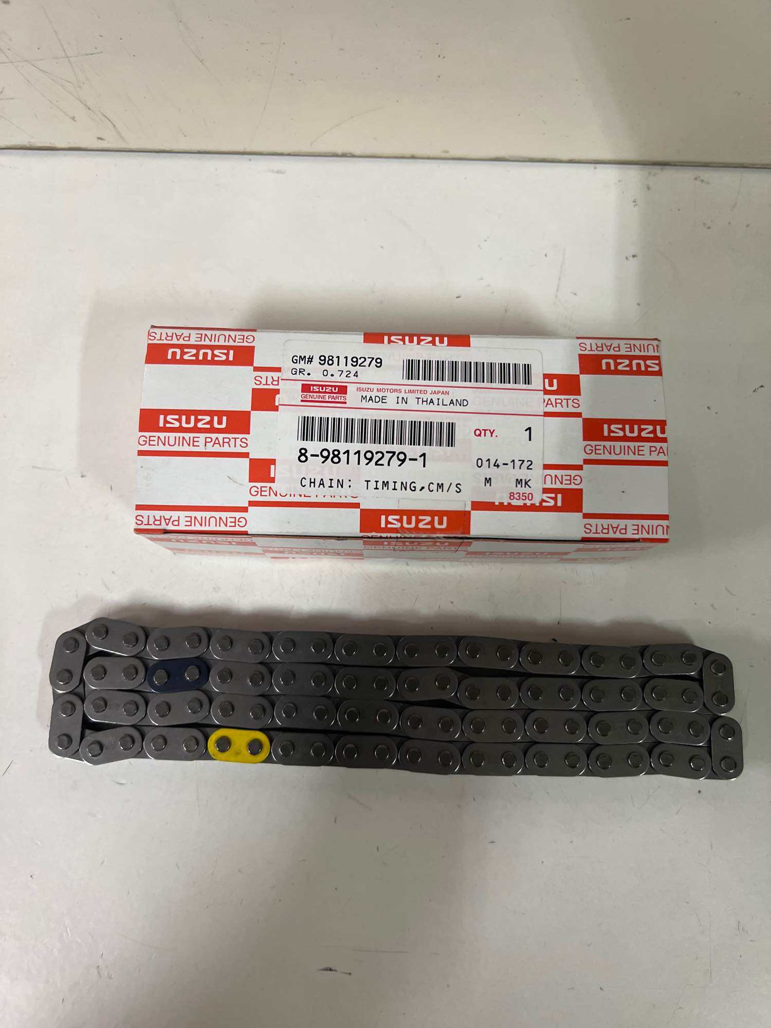 Genuine Isuzu Timing Chain for Isuzu Alterra, MUX, DMAX Made in ...
