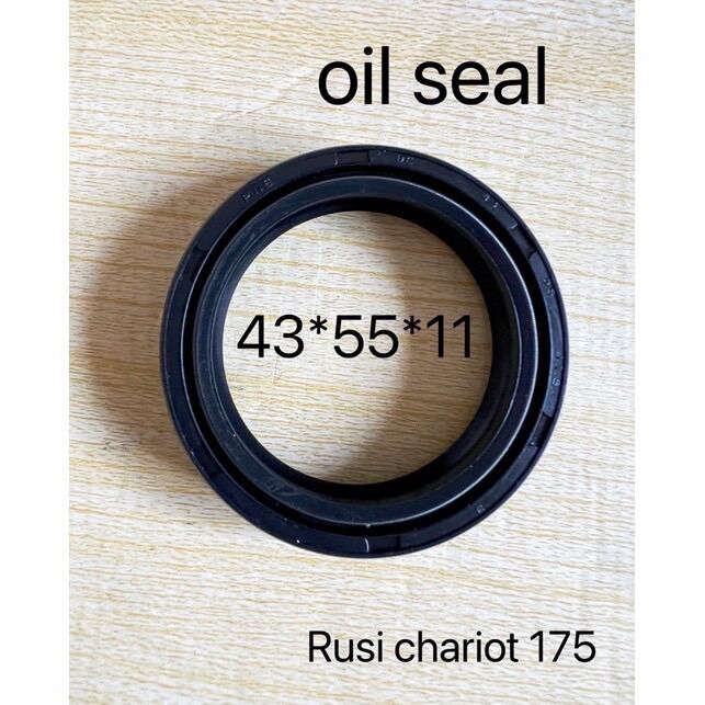 Rusi Chariot 175 Oil Seal 25*33*10 / 43*55*11 (1pcs) | Lazada PH