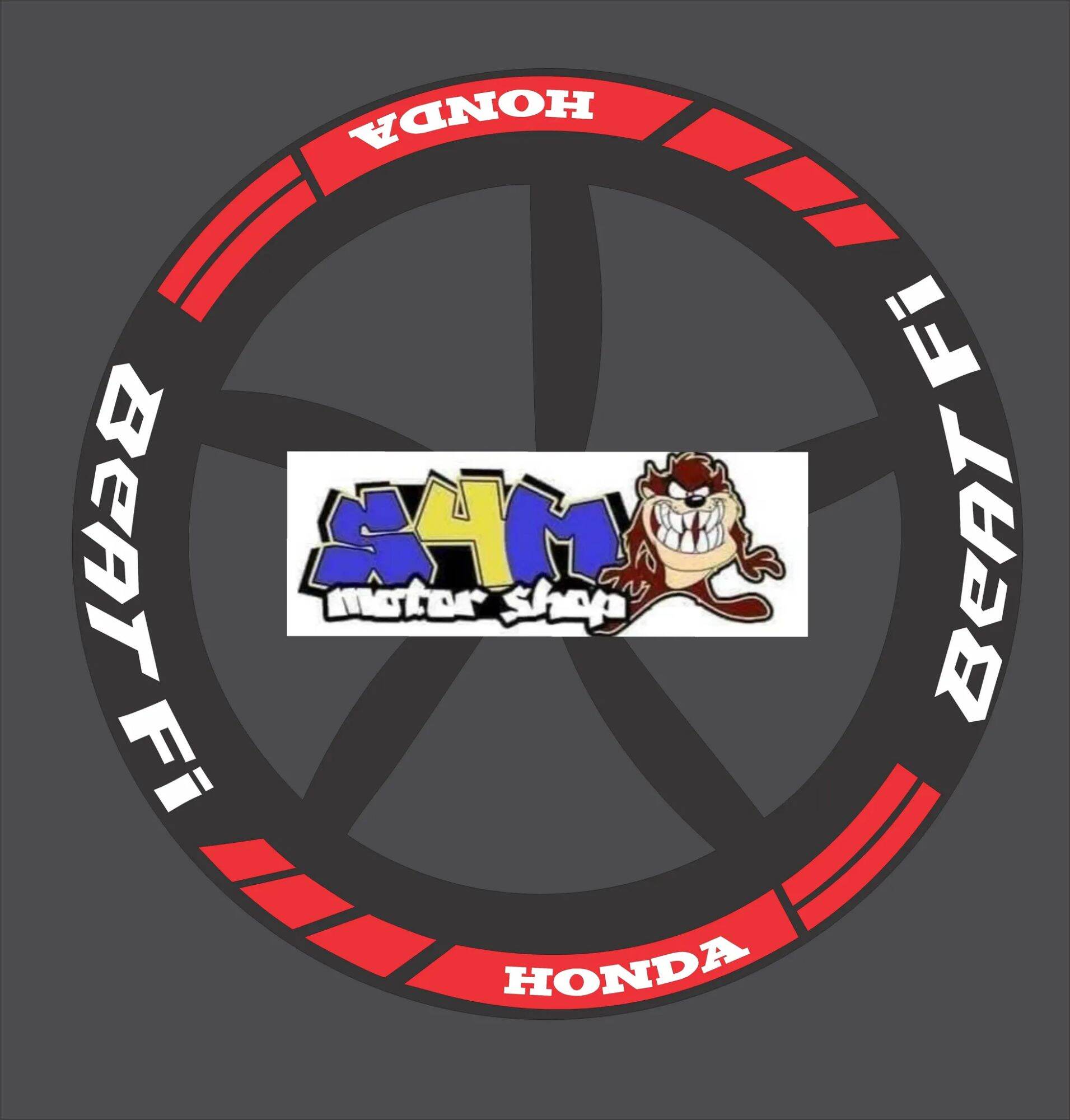 Honda Beat Fi Mags Decals Sticker | Lazada PH
