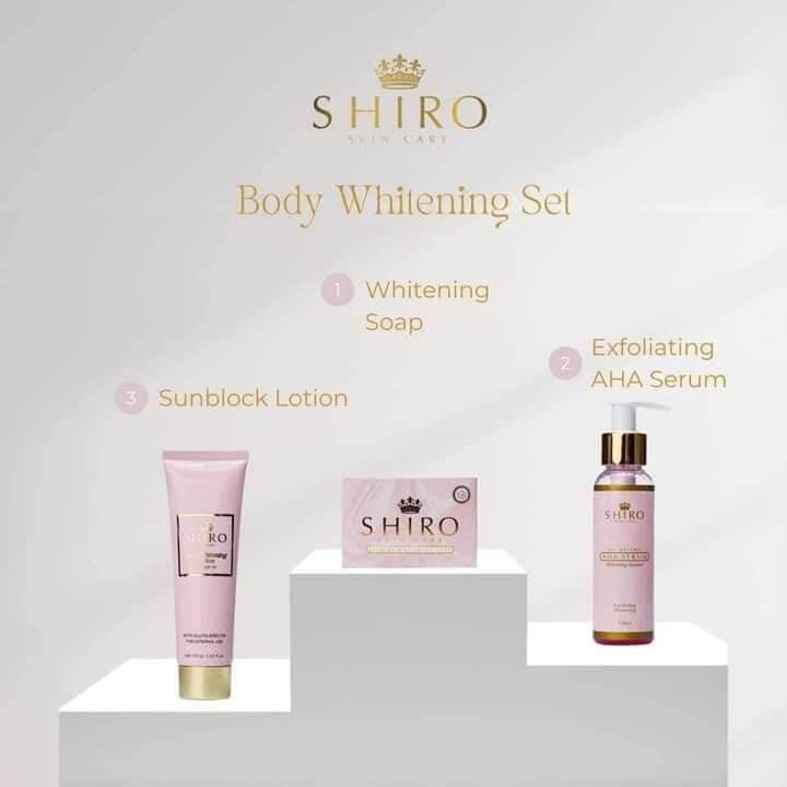 Shiro Body Whitening set | Lazada PH