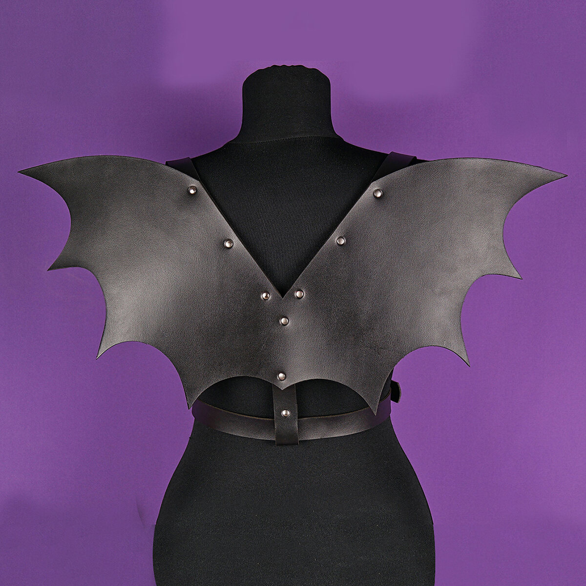 Bat Wings Harness Leather Waist Belt Chest Harness Halloween Costume ...