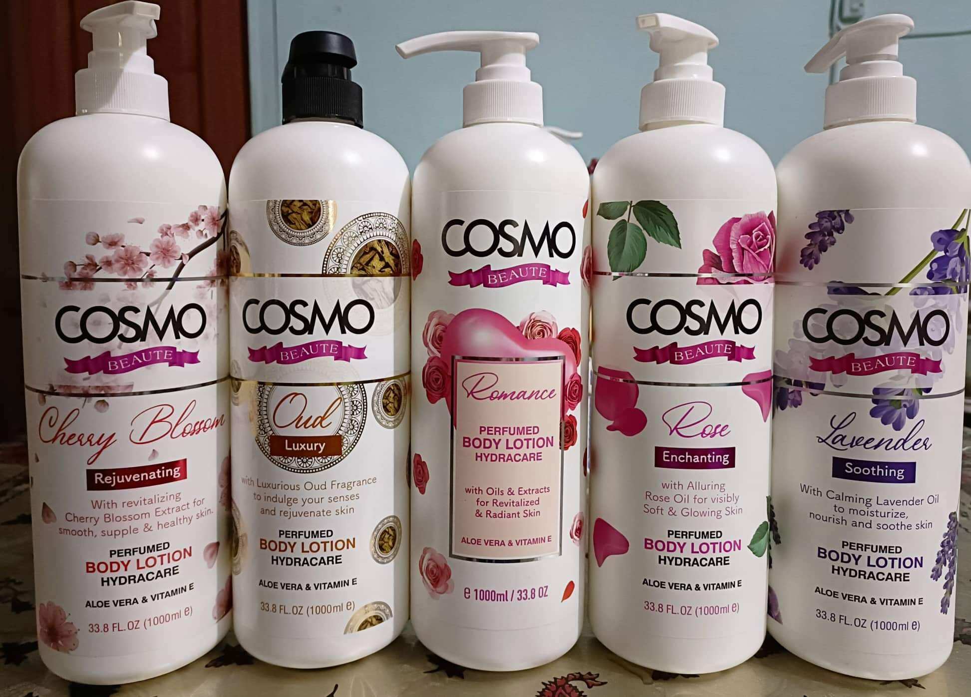 Cosmo Perfume Lotion 1000ml Original from Dubai | Lazada PH