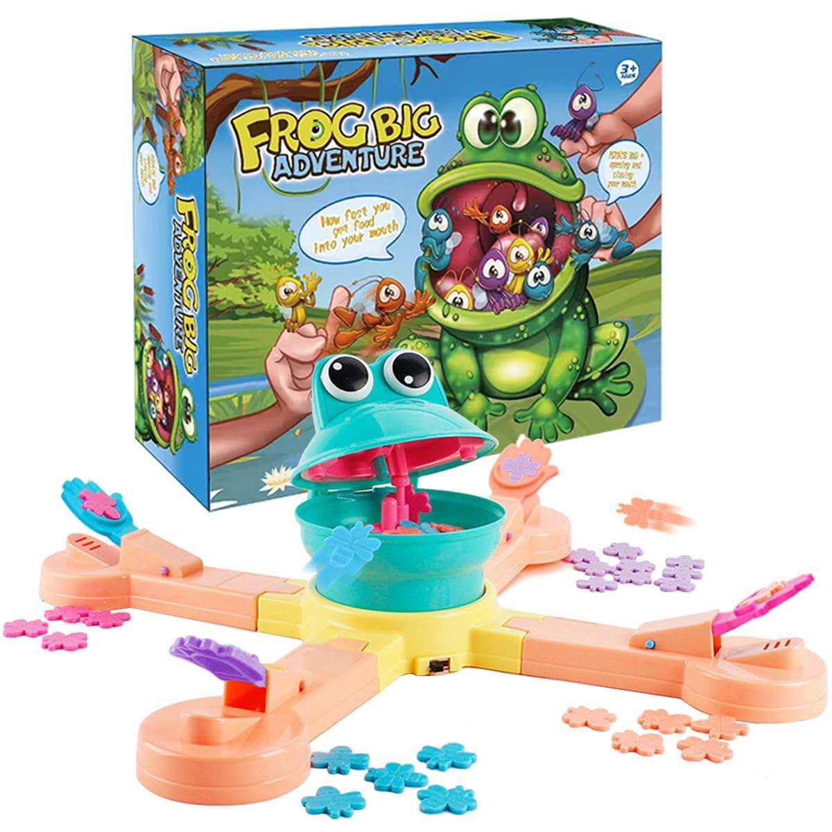 Feed the Frog Adventure Fun game for kids by Blue Elephant Ph | Lazada PH