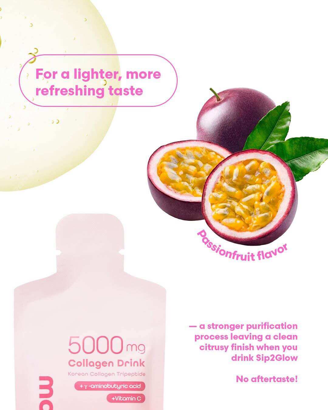 Sip2Glow Advanced Collagen Drink with Korean Collagen Tripeptide ...