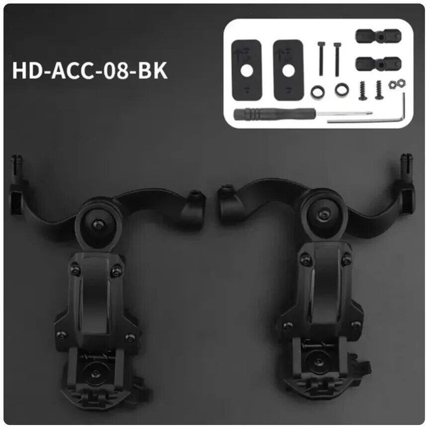 Tactical Headset Rail Mount Military Helmet Rails Bracket Helmet Guide ...