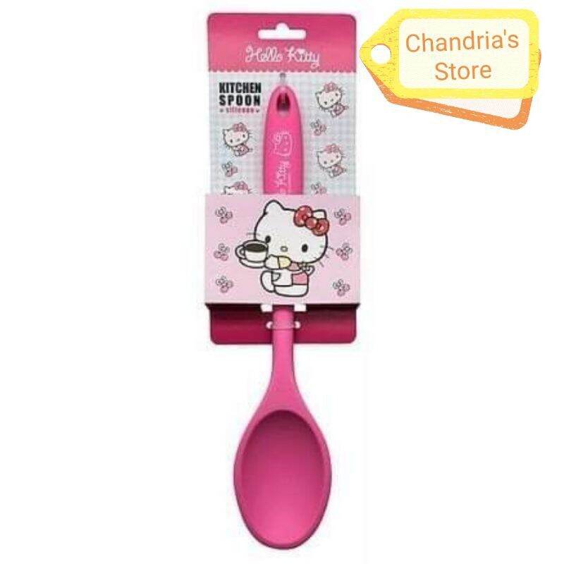 Hello Kitty Sanrio Pink Silicone Kitchen Cooking Tools Utensils P ...