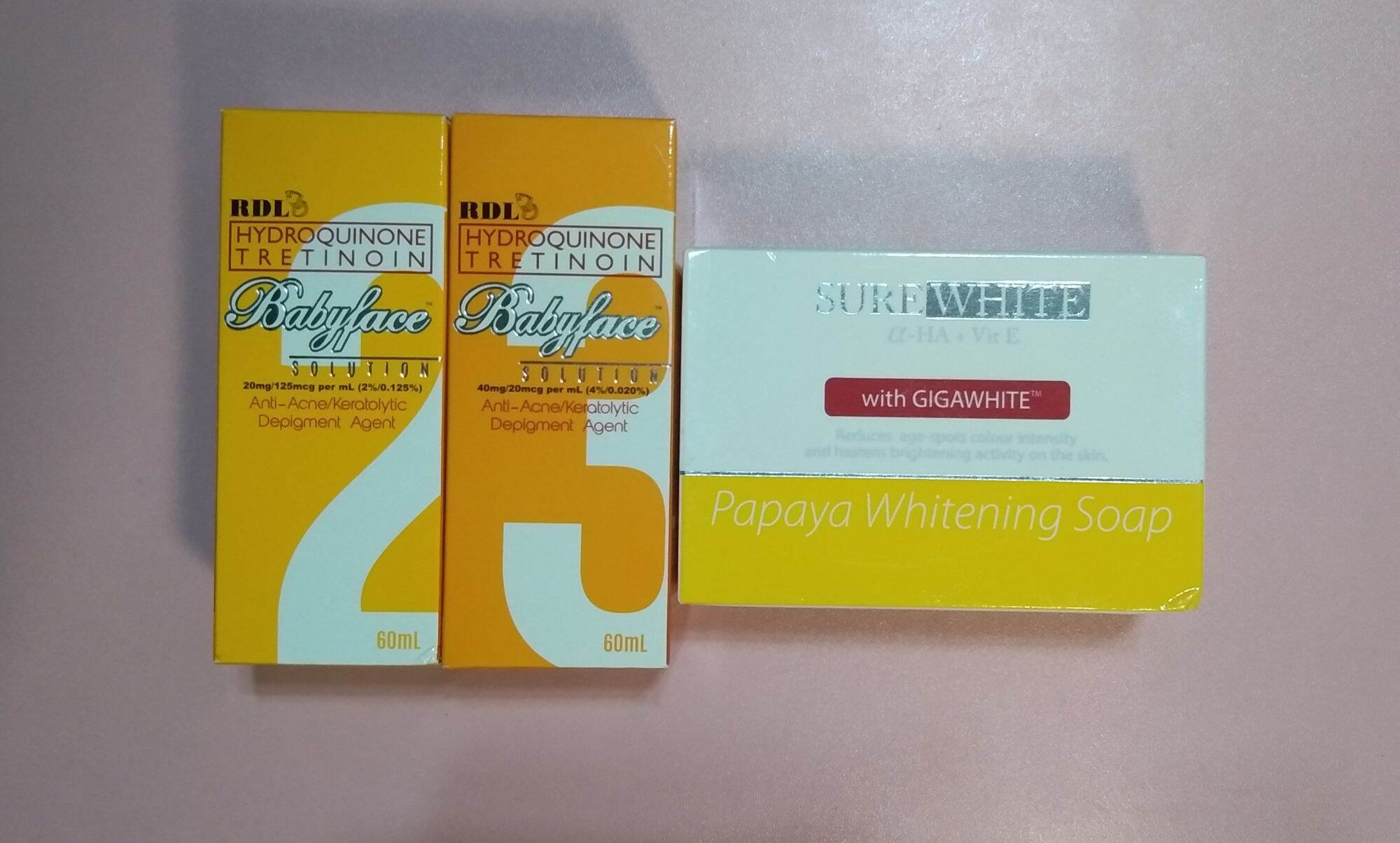 RDL Baby Face #2 with RDL Surewhite Whitening Soap 135g | Lazada PH
