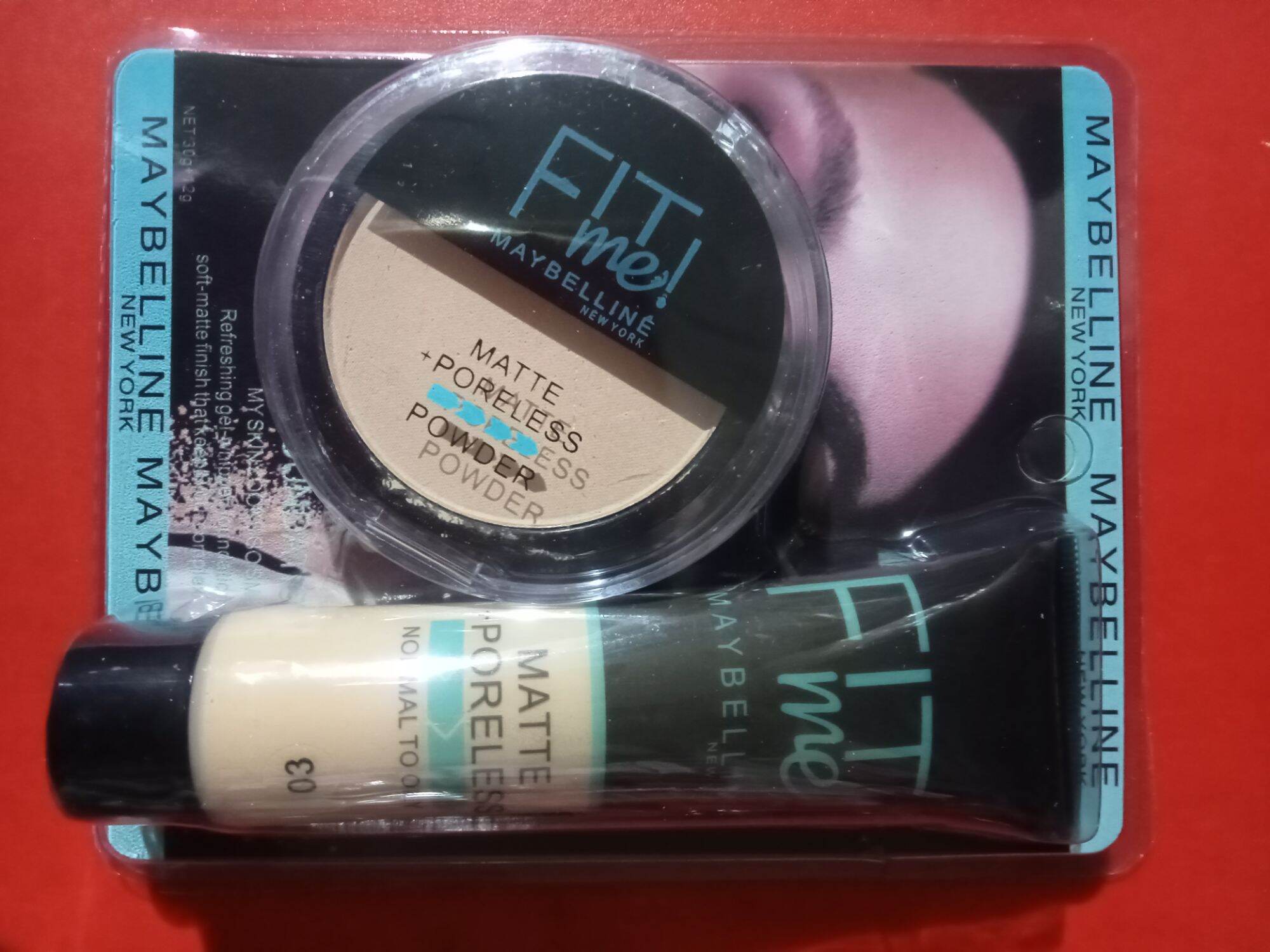 2in1 fit me set | Lazada PH