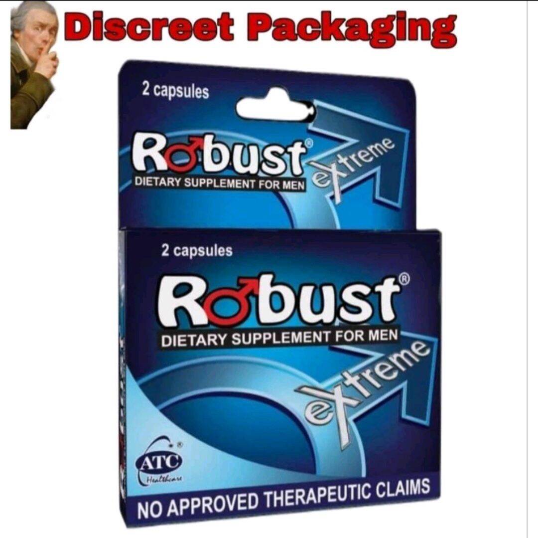Robust Extreme Capsules For Men (2capsules per Pack)DISCREET PACKAGING ...