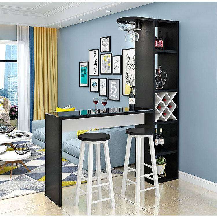 Home Bar Counter Minimalist Modern Wine Cabinet Living Room Dining Room ...