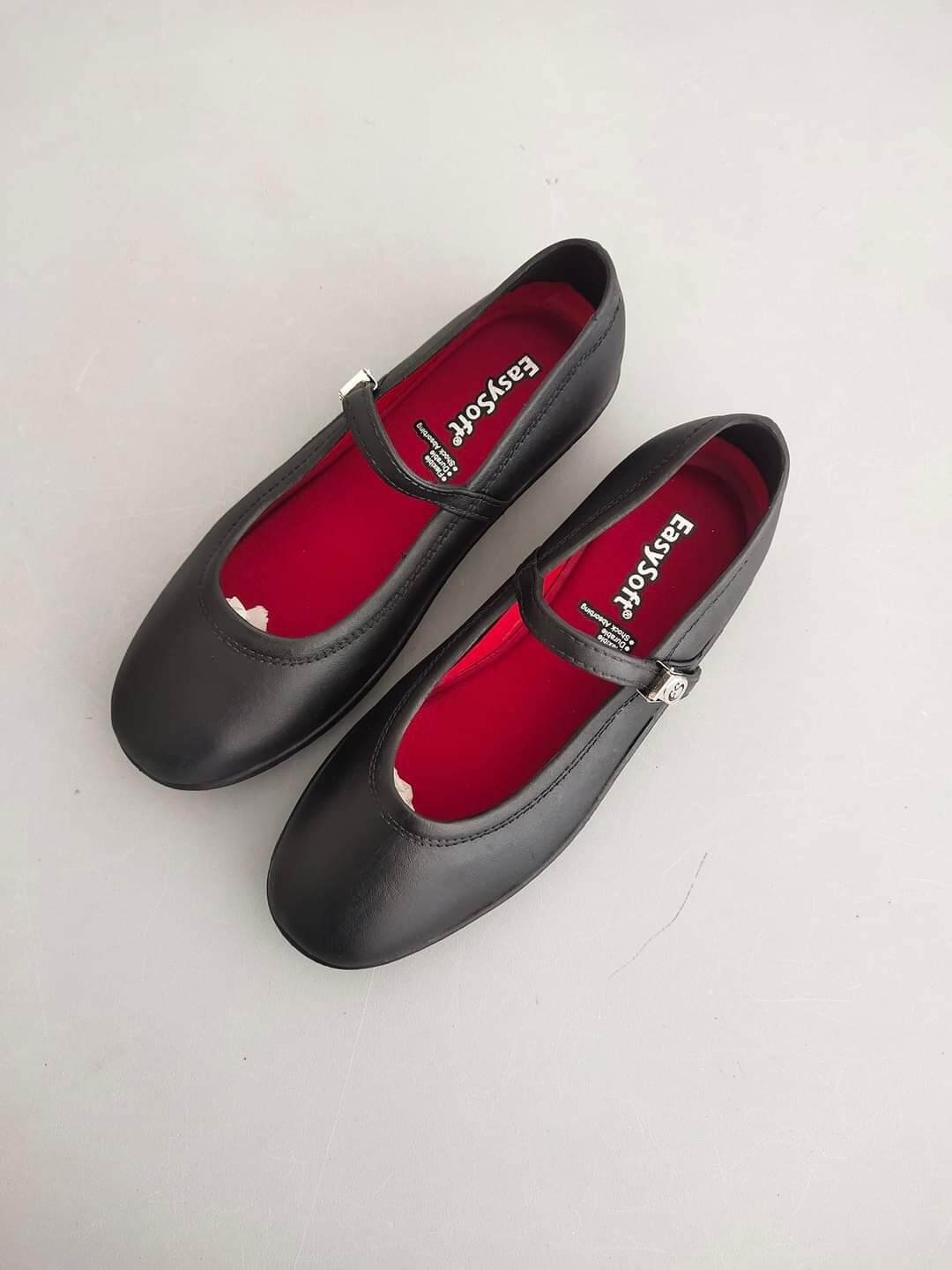 Easy Soft SALLY Kid's Black Shoes | Lazada PH