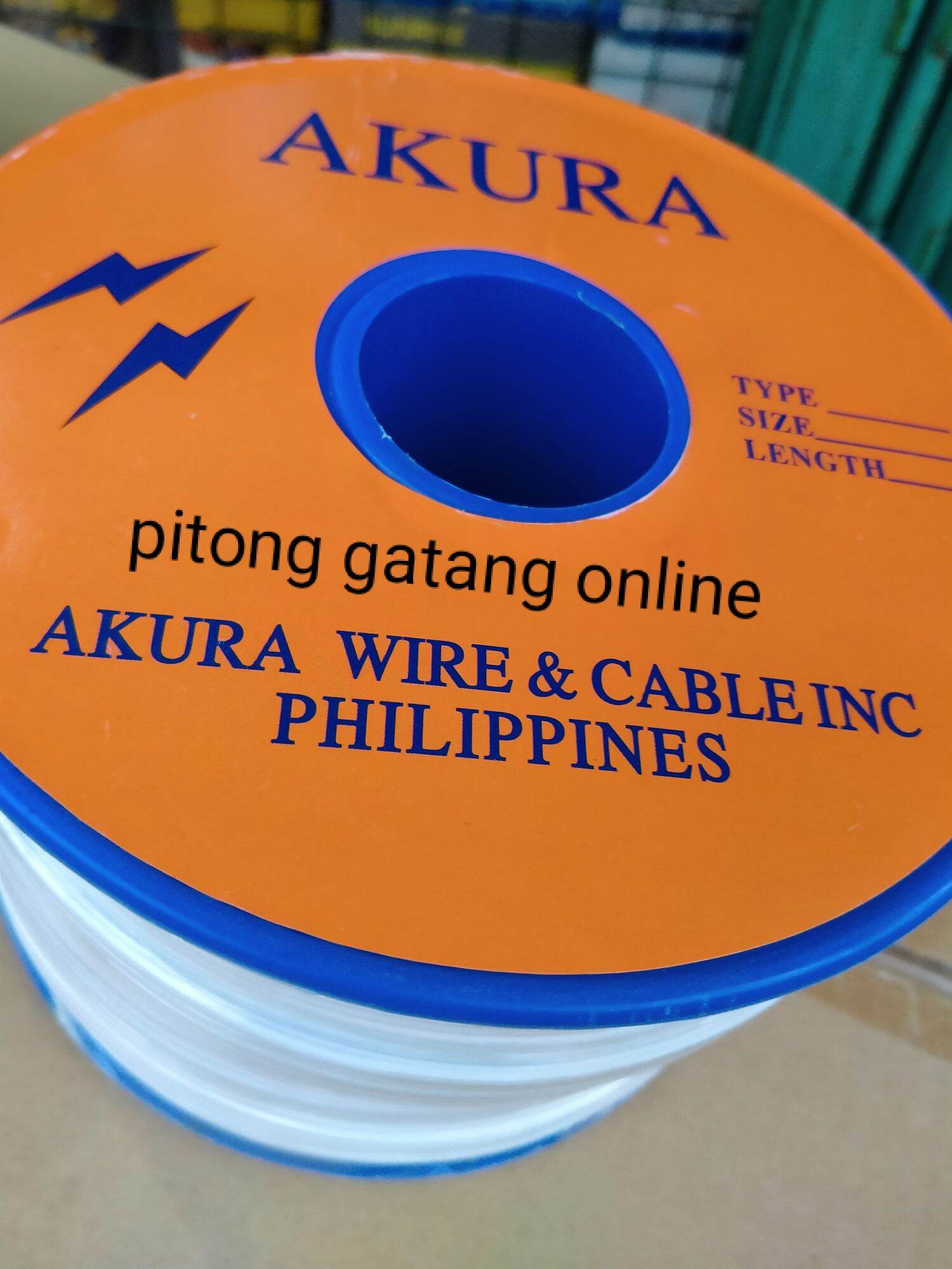 WIRE FLATCORD ELECTRICAL AKURA BRAND For Household Commercial Use