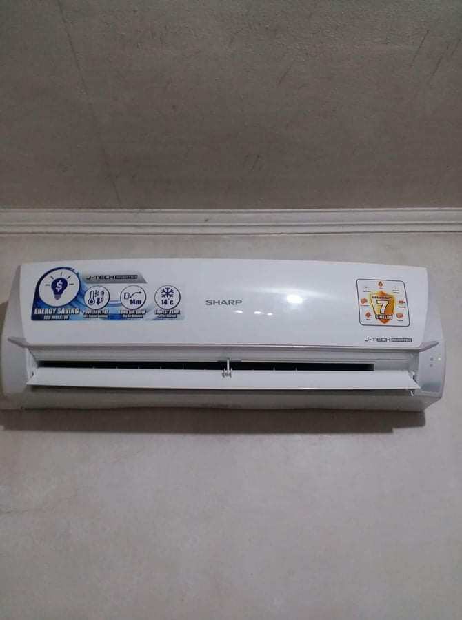 SHARP SPLIT TYPE JTECH AIRCON INVERTER 2.5HP | Lazada PH