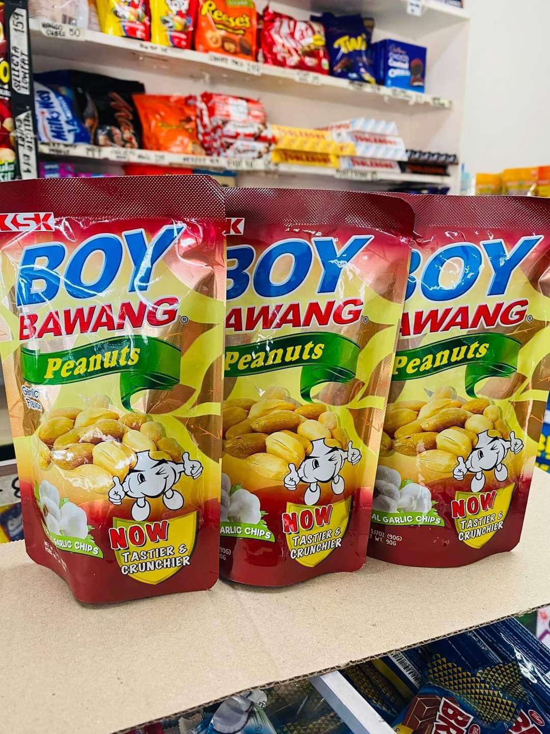 boy bawang assorted nuts / peanuts / cracker nuts / snack mix / 90 g ...