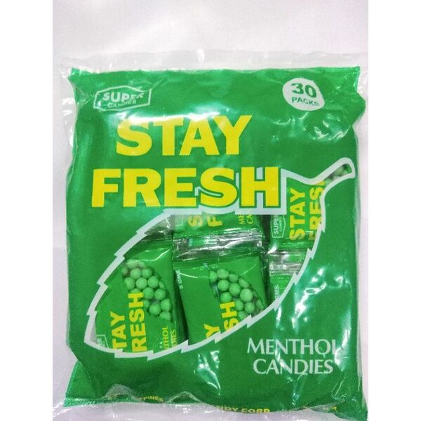 Stay Fresh Menthol Candies 30pcs | Lazada PH
