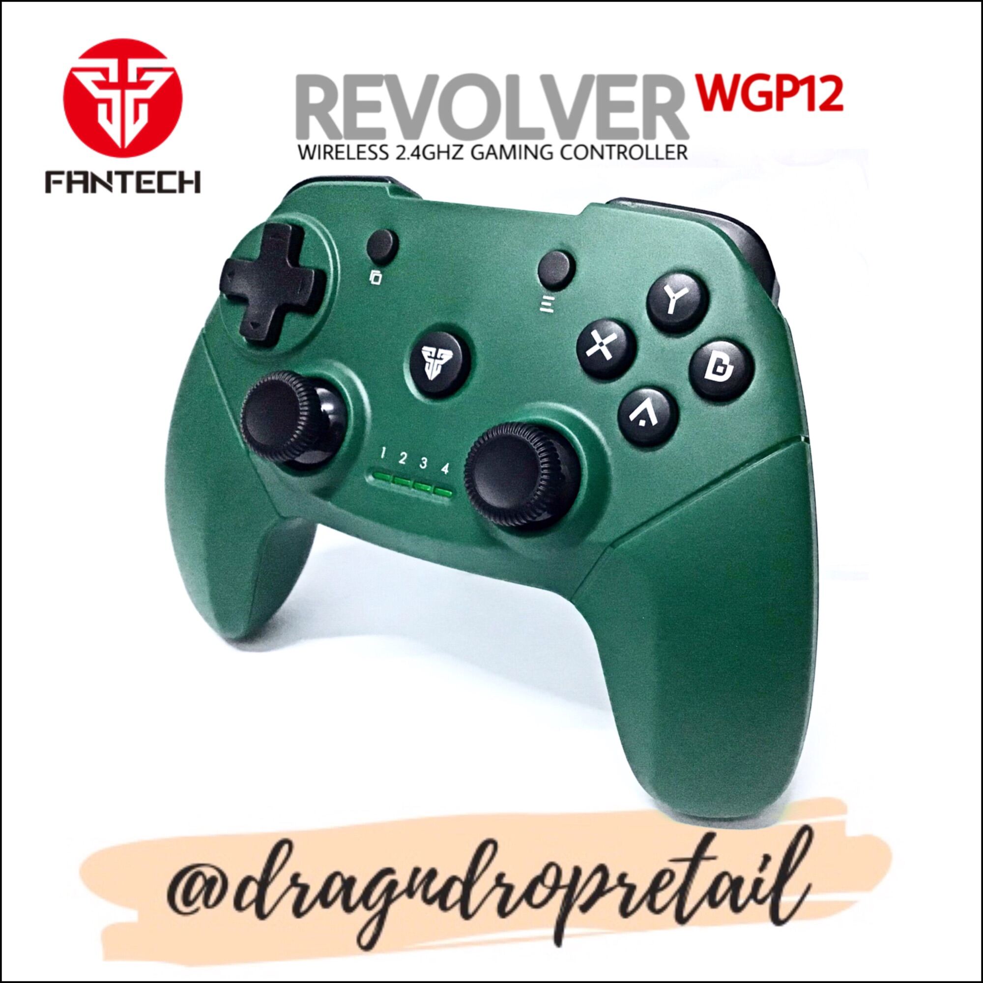 FANTECH WGP12 REVOLVER Wireless 2.4GHz Gaming Controller Gamepad ...