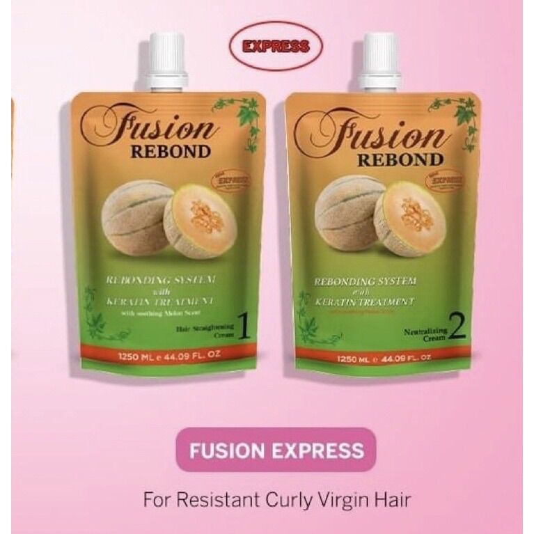 Fusion Rebond Set with Keratin Treatment 1&2 1250ml | Lazada PH