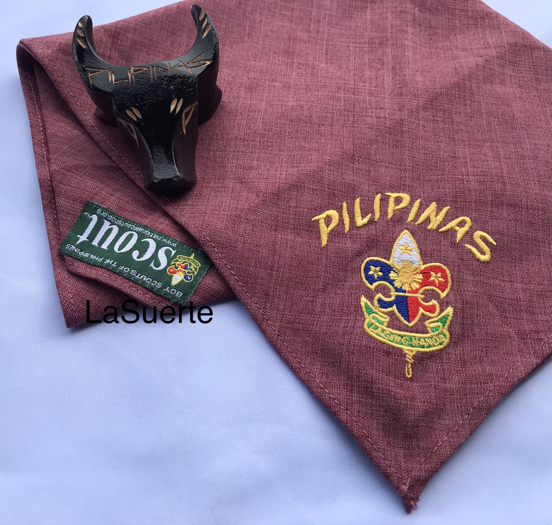 Scout Scarf Official Rover Senior Adult Neckerchief or Carabao Slide ...