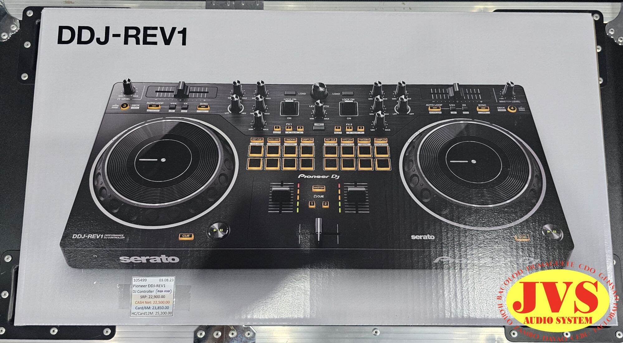 Pioneer DDJ-REV1 Scratch-style 2-channel DJ controller for Serato DJ ...