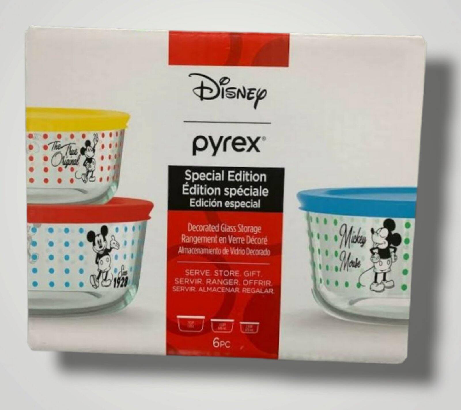 Pyrex Special Edition Mickey Mouse Storage Set | Lazada PH