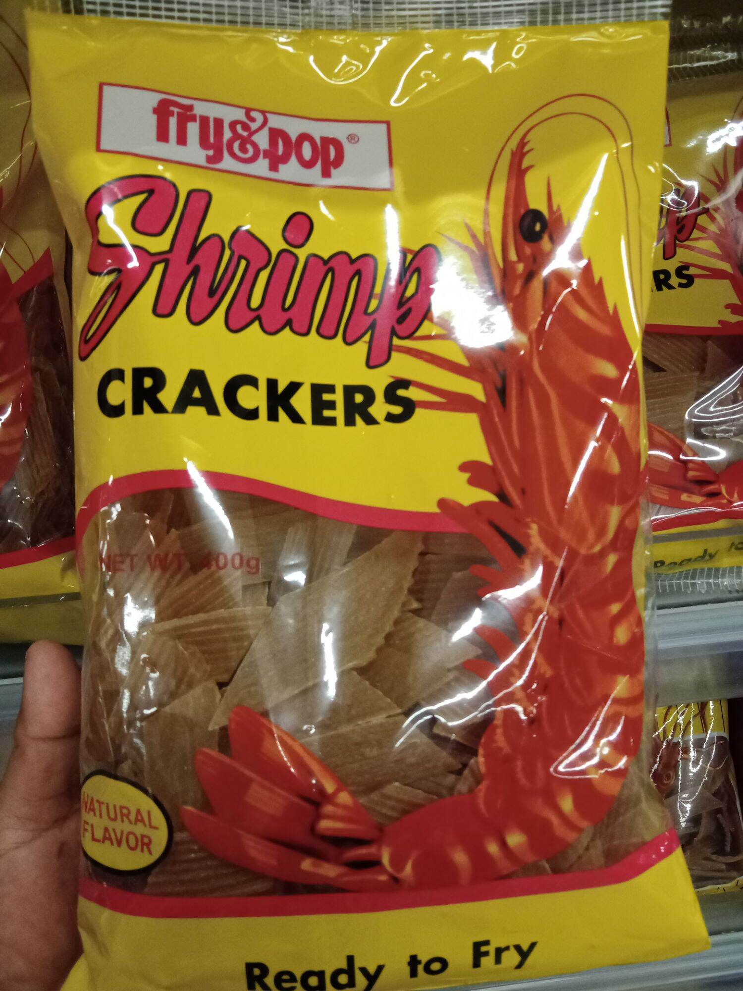 Fry & Pop Shrimp Crackers 400g. | Lazada PH