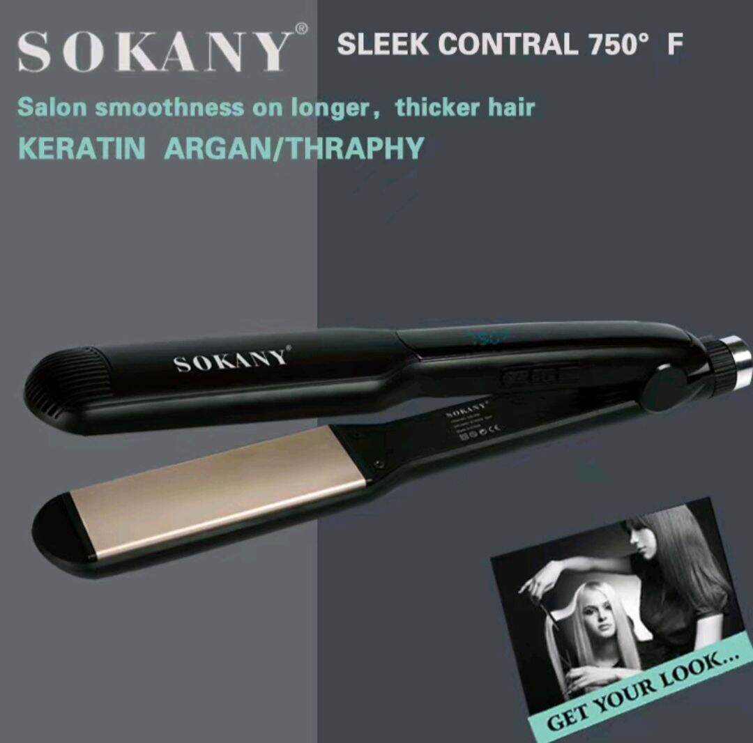 Sokany Hair Iron 750F Professional Hair Straightening Iron